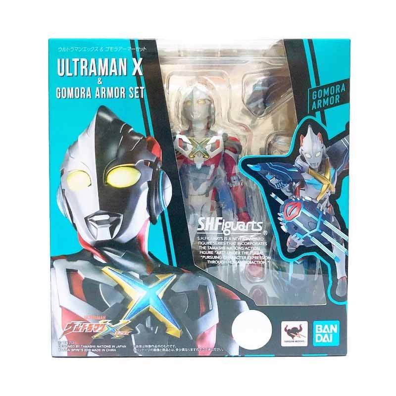 Jual Bandai Figuarts Shf Ultraman X & Gomora Armor Set Action Figure Di ...