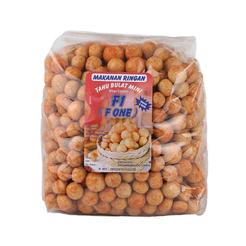 Promo Tahu Bulat Mini Kering F1 Kemasan 500 gr Diskon 5% di Seller ...