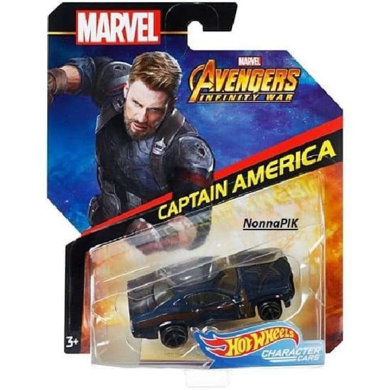 Jual Hot Wheels MARVEL Avengers Infinity War - CAPTAIN AMERICA di ...