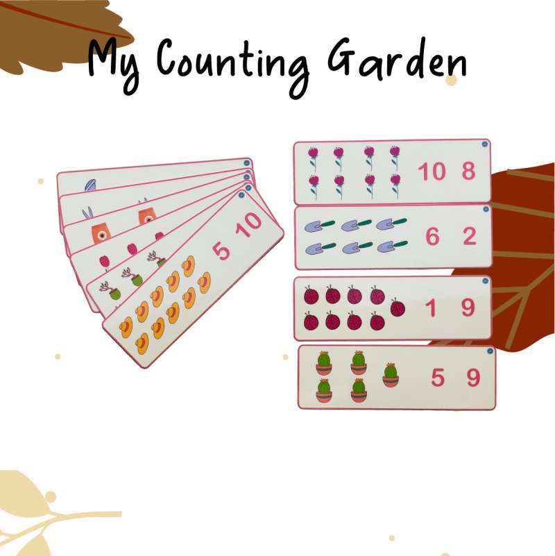 Jual My Counting Garden Belajar Matematika Montessori Di Seller ...