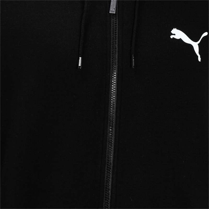 Jual Puma Ess Small Logo Fz Hoodie Tr Puma Black Original - 58670451 ...