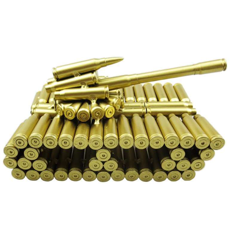 Jual Tank Made From Bullet Casings Armor Model Metal Craft Home Decor # ...