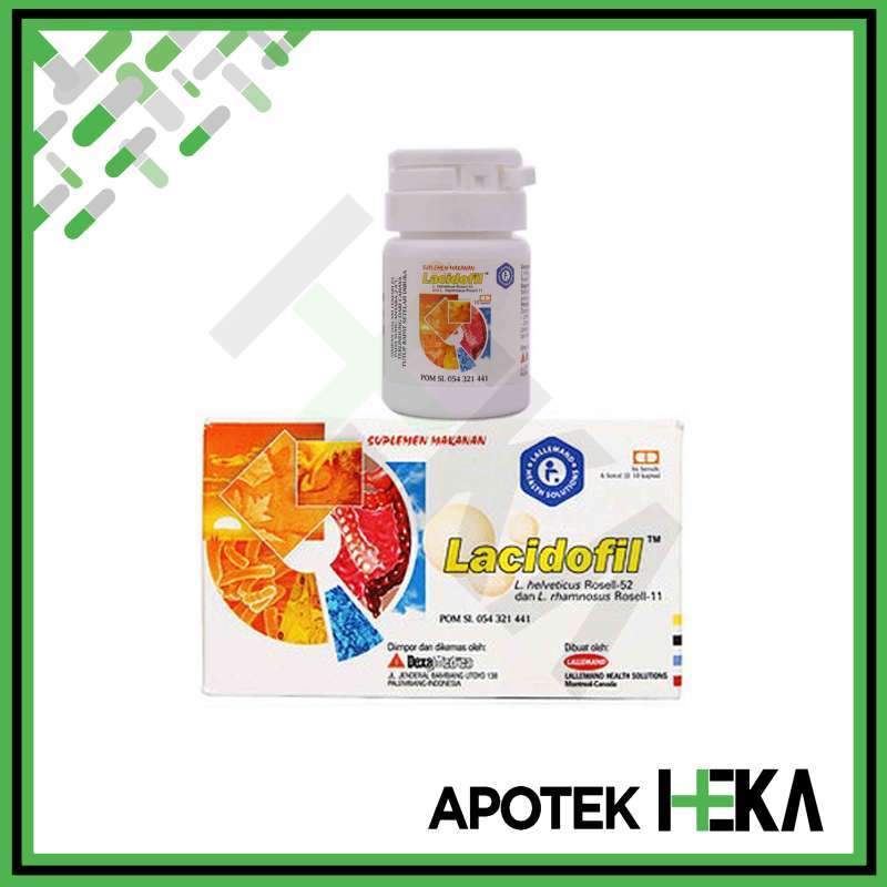 Jual Lacidofil 10 Kapsul - Suplemen Probiotik Di Seller Apotek Heka ...