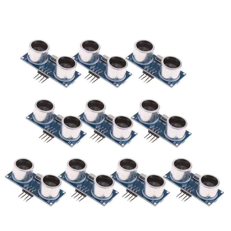 Jual 10x HC-SR04 Ultrasonic Module Distance Measure Transducer Sensor ...