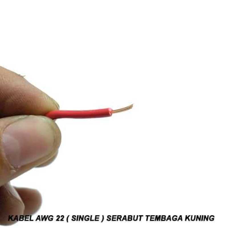 Jual Kabel Listrik Tunggal Serabut Awg 22 Panjang 50 Mtr Per Roll - Biru Di Seller Indomegamall ...