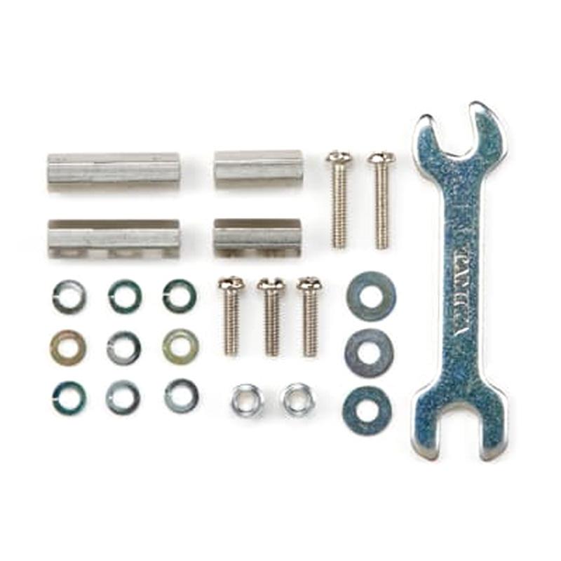 Jual Tamiya 15395 Hex Mount Set Spare Parts Model Kit [10 mm/ 15 mm] di ...