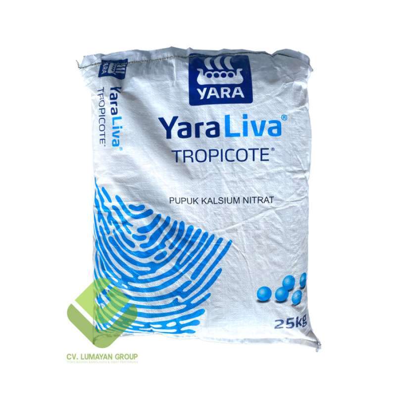 Jual Pupuk Yaraliva Tropicote 25kg - Pupuk Kalsium Nitrat - Yara Di ...