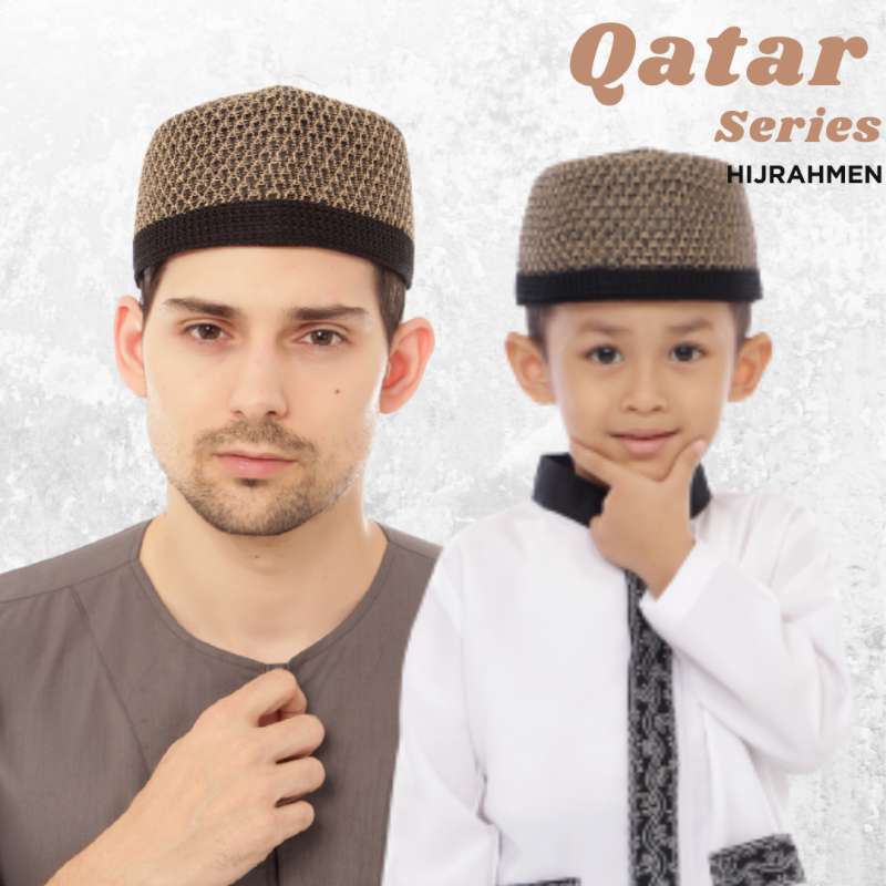 Promo Peci Rajut Hijrahmen seri Qatar ukuran Anak dan Dewasa Diskon 25% ...