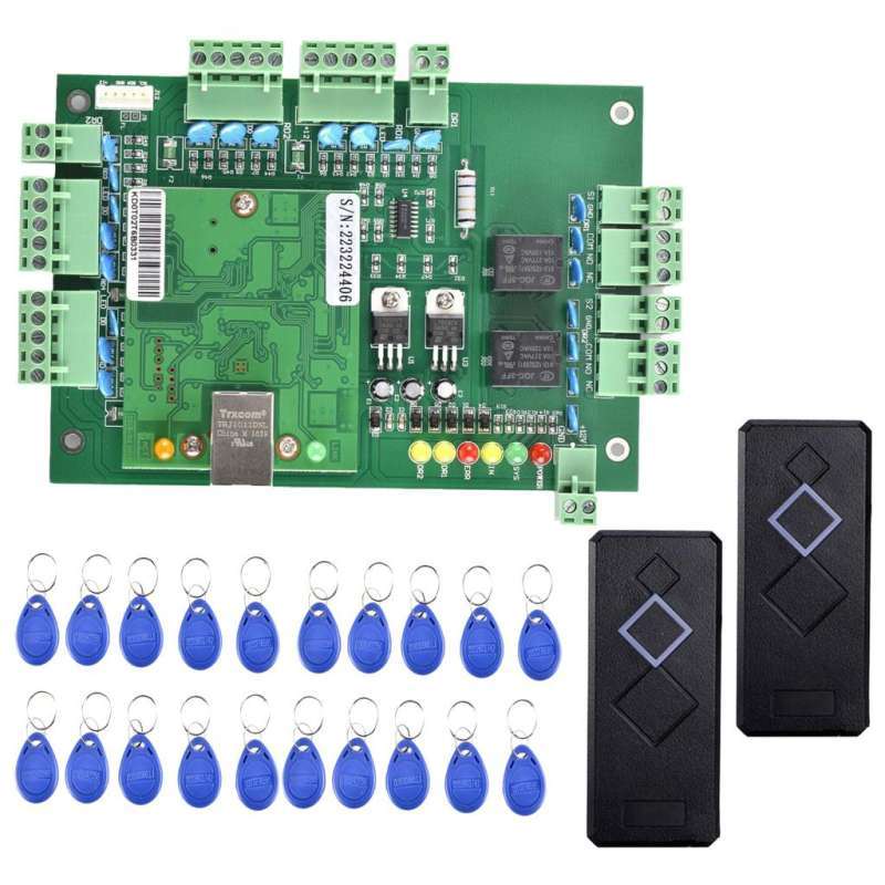 Jual Door Access Control System Door Entry Panel 2 Card Reader 20 ...