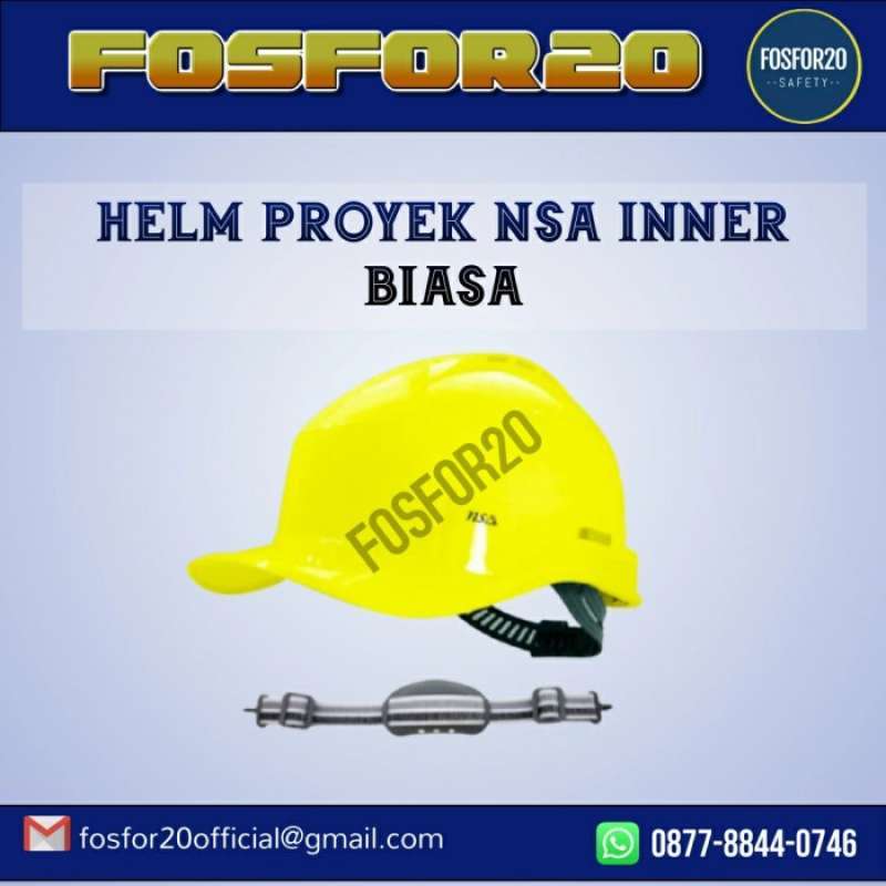 Jual Helm Proyek NSA - SNI / Helm Proyek NSA Inner Biasa di Seller Bena ...