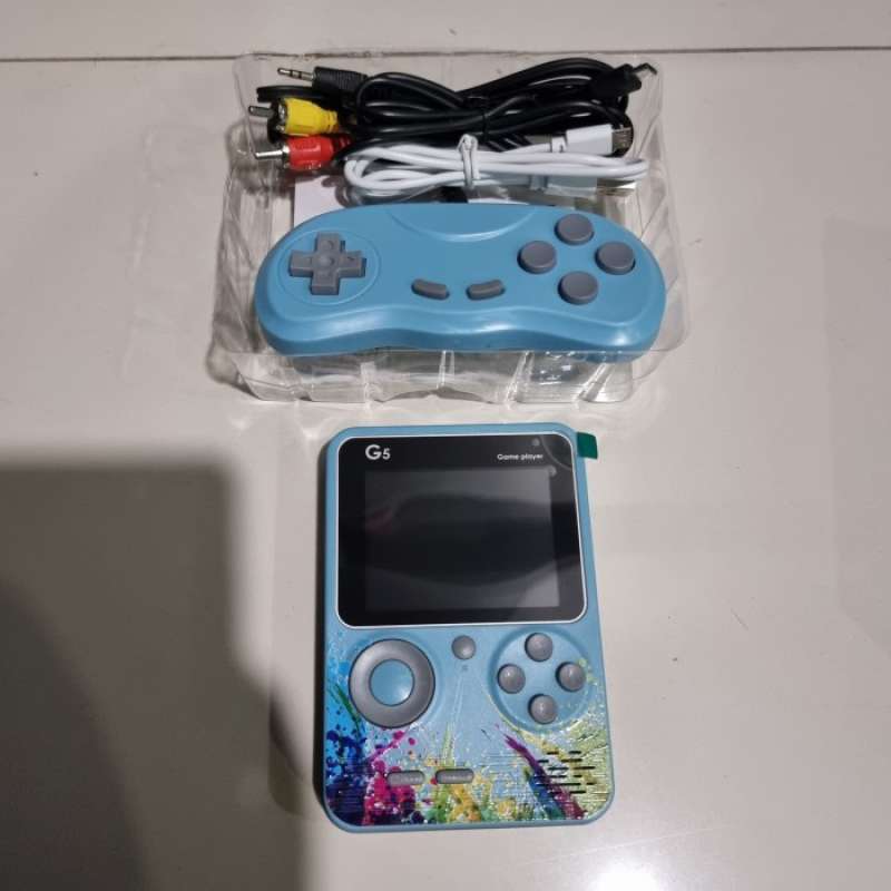 Jual GAMEBOY G5 CONSOLE PORTABLE GAME PLAYER CLASSIC 500GAME GREY di ...
