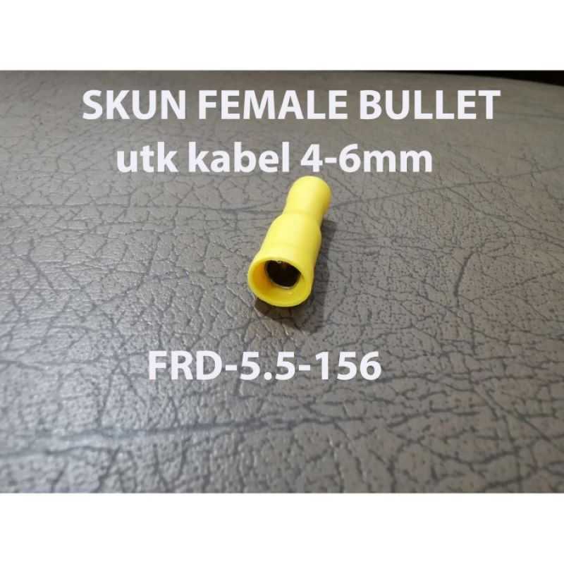 Jual Skun Bullet Female Frd - Skun Kabel Cewe - Soket - Kuning Di ...