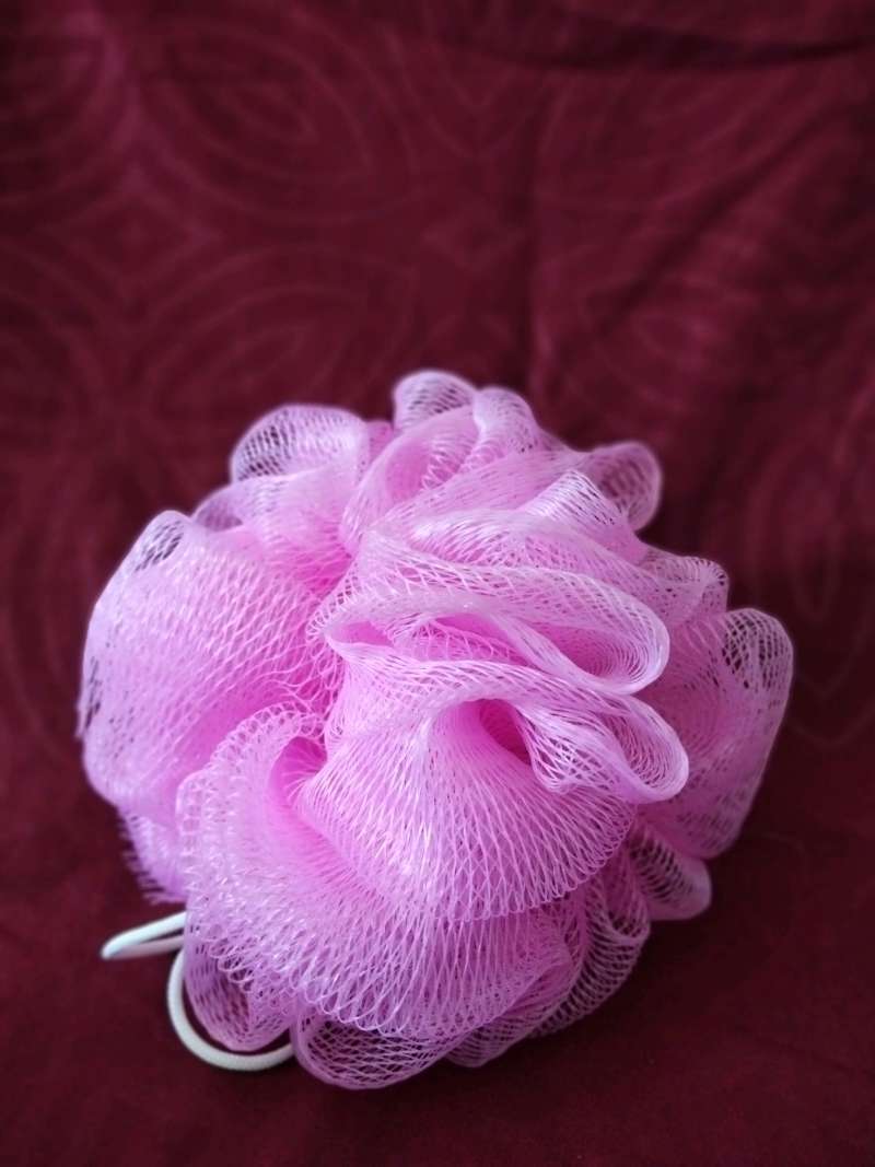 Jual spons mandi jaring/spon mandi pembesih daki/shower puff di Seller ...