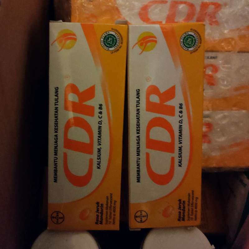 Jual CDR Rasa Jeruk 10 Tablet Effervescent di Seller TOKO SG - Pondok ...