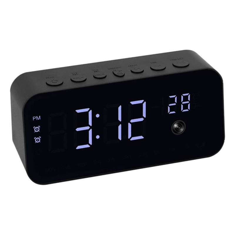 Jual 1080P WiFi Remote Watching Live Streaming HD Clock Camera for Home ...