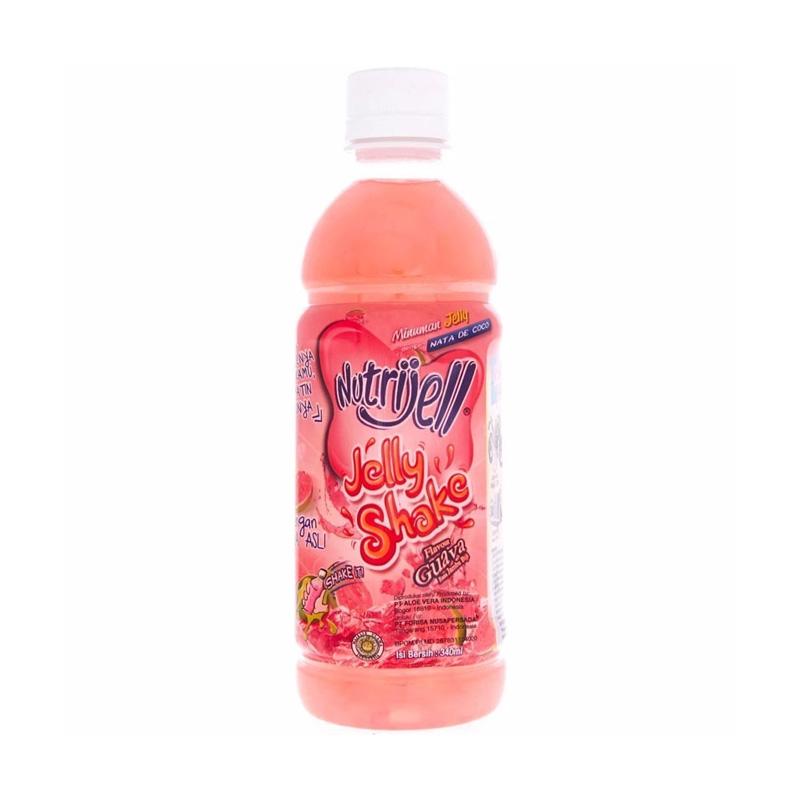 Jual Nutrijell Jelly Shake Guava Juice [340 mL/Btl/ RTD] di Seller Sari ...