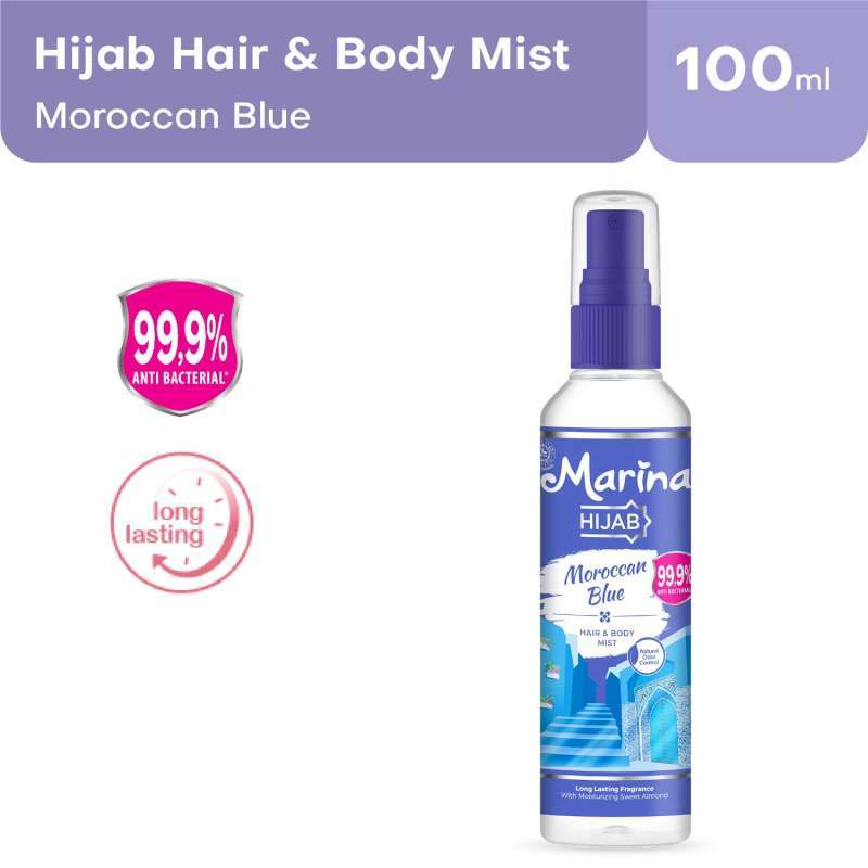 Jual Marina Hair & Body Mist Cologne - Wonderful Mandalika [100 Ml] Di ...