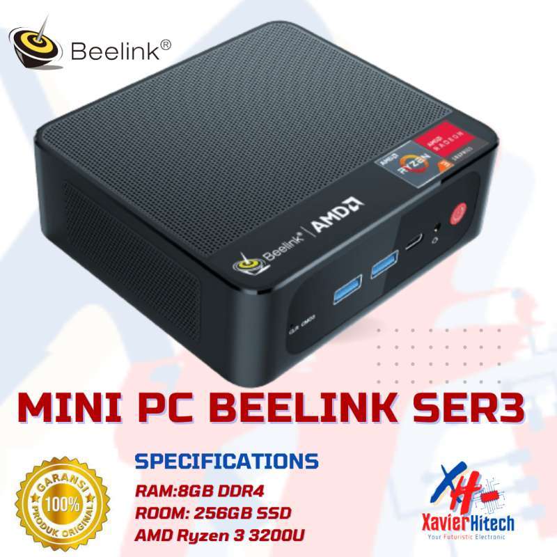 Jual Mini PC Beelink SER3 AMD Ryzen 3 3200U DDR4 8/256GB SSD Windows 11 ...