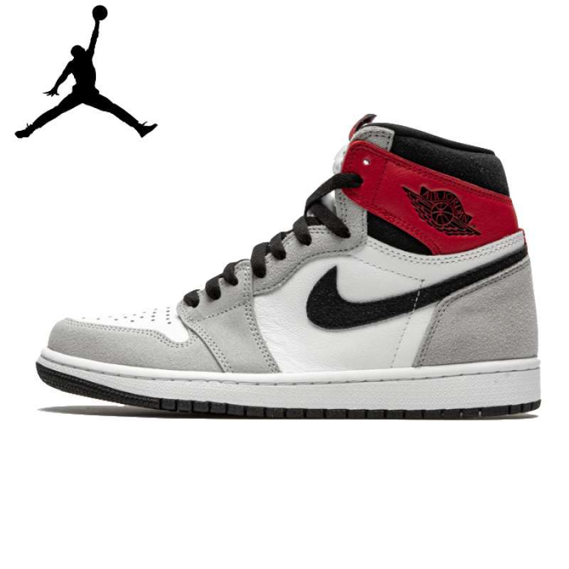 Jual Nike Air Jordan 1 High Smoke Grey Original Quality / Sepatu ...