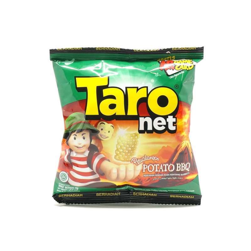 Jual Taro Net Potato Barbeque [10 x10gr/renceng] di Seller Langgan Bdg ...