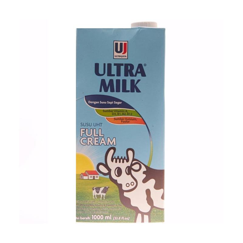 Jual ULTRA MILK Susu UHT Plain [1 Liter] di Seller Suzuya Official ...