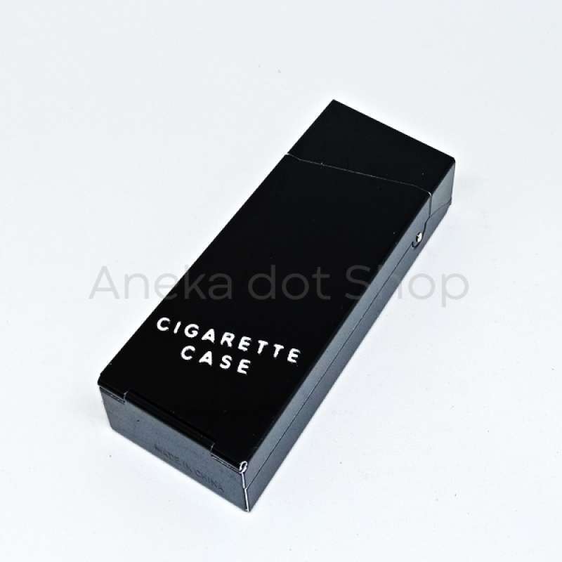 Jual Kotak Rokok Aluminium Push Button Cigarette Case di Seller Aneka ...