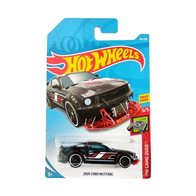 Promo Hot Wheels 2005 Ford Mustang Hitam HW Game Over Diecast Diskon 2% ...
