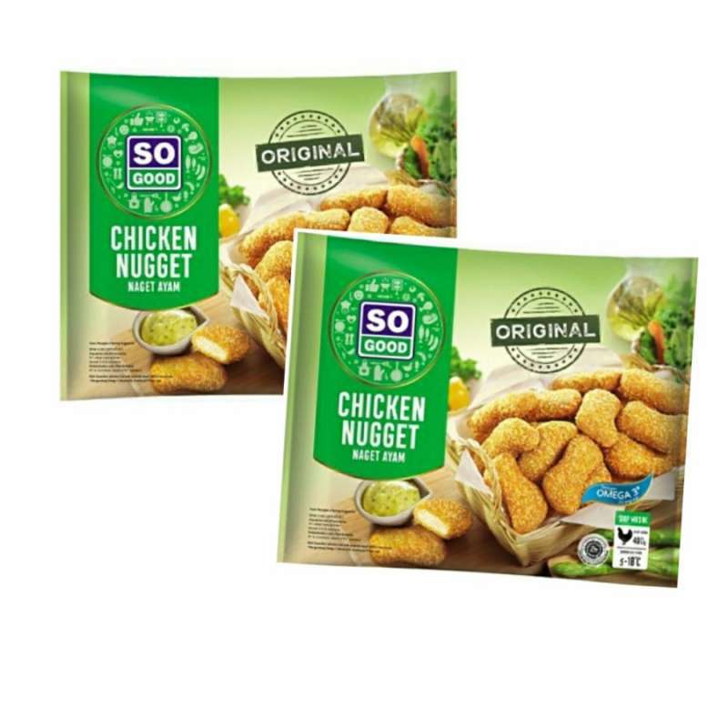 Jual So Good Chicken Nugget Original Naget Ayam 400 Gr di Seller ...
