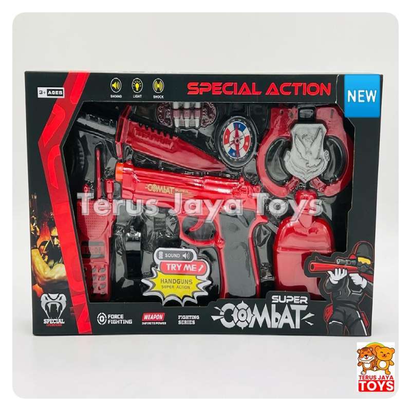 Jual Mainan tembakan pistol borgor combat elektrik di Seller Terus Jaya ...