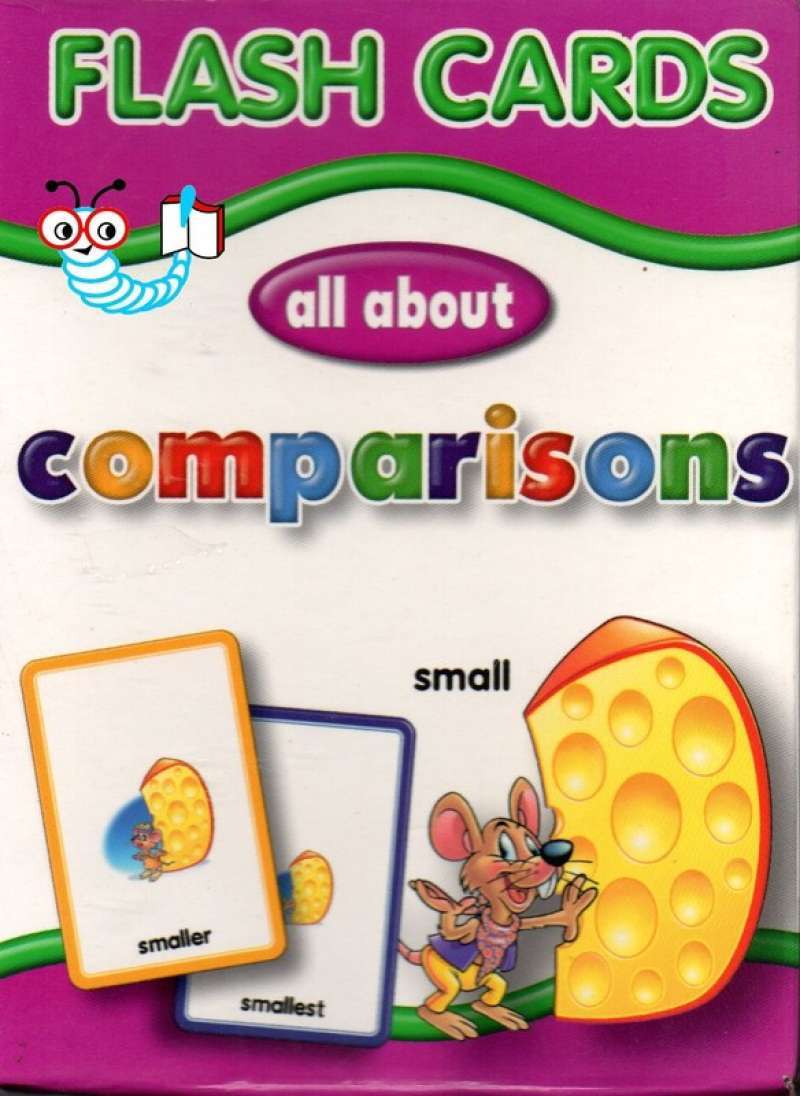 Promo Original Flash Card Comparison Buku School Book Import Diskon 7% ...