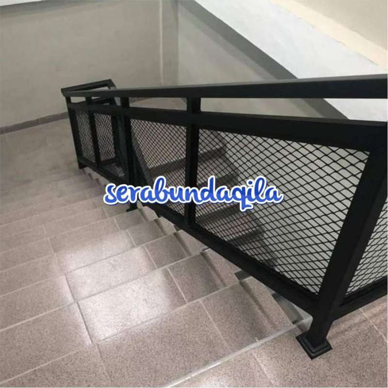 Jual Railing Tangga Besi Industrial Expanded 3035 di Seller ...