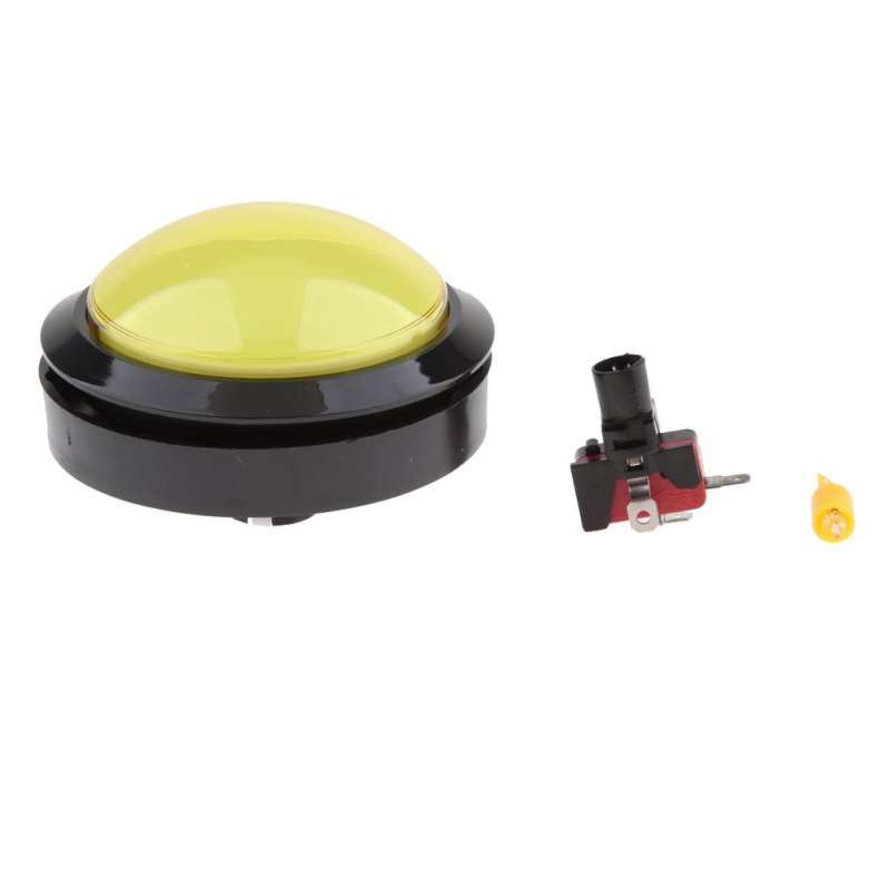 Jual 6pcs Dome Shaped Jumbo Led Illuminated Self-resetting Push Button Switch Di Seller Baosity ...
