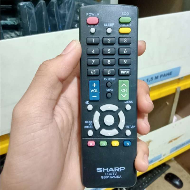 Promo Remote Remot Tv Sharp Led Lcd Asli Original Original 100 % Diskon ...