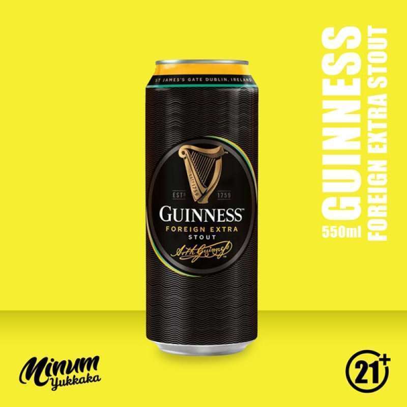 Jual Guinness Beer Kaleng 500ml di Seller Minum Yuk Kaka Tangerang ...