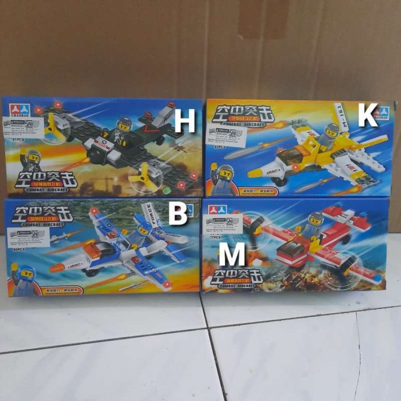 Jual LEGO BRICK PESAWAT JET TEMPUR PERANG F16 AIR FORCE COMBAT di ...