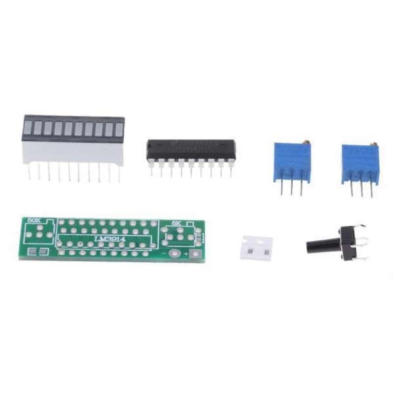 Promo 3xBattery Power LED Bar Display Module Kits 10 Segments DIY ...