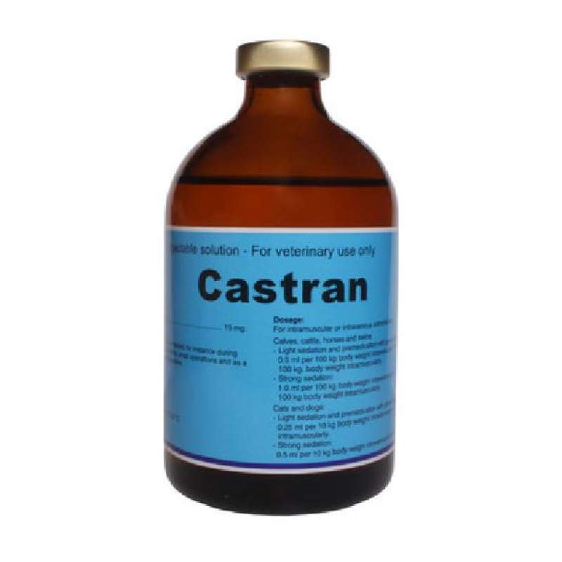 Jual Obat Penenang dan premedikasi anestesi umum (Castran 100 ML) di ...