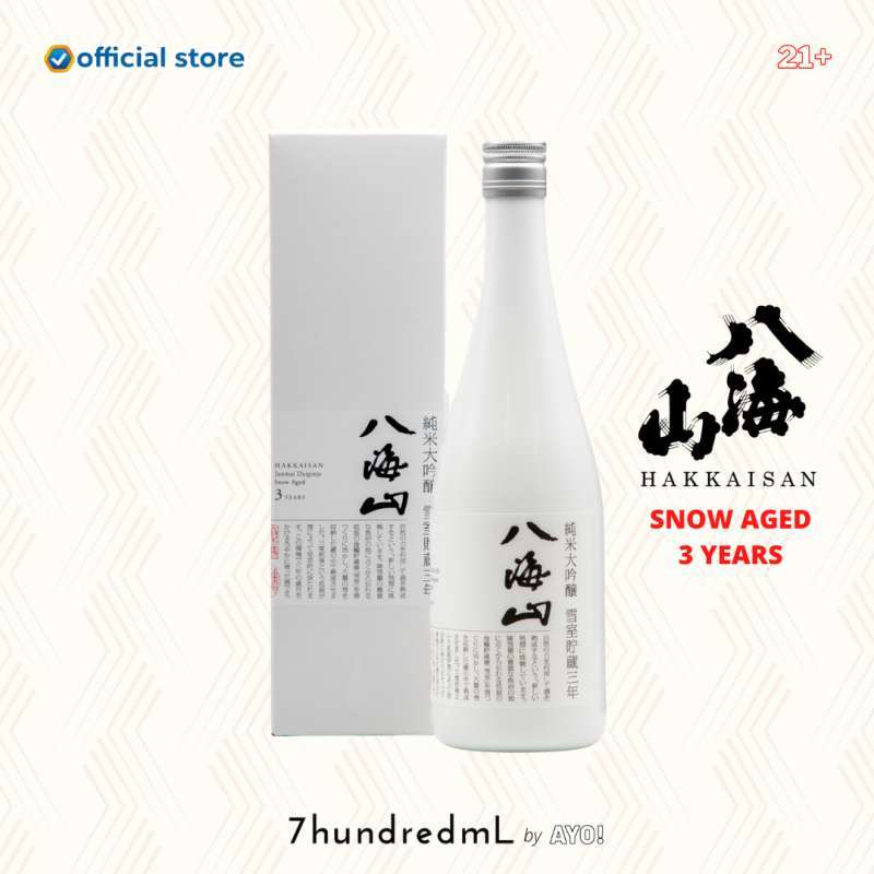 Promo Hakkaisan - Snow Aged Junmai Daiginjo 3 Years 720mL Diskon 4% di Seller 7hundredmL ...