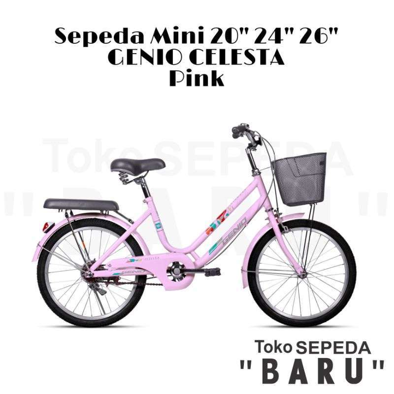 Jual TB - Sepeda Mini GENIO CELESTA Ukuran 20 24 26 Inch di Seller Toko ...