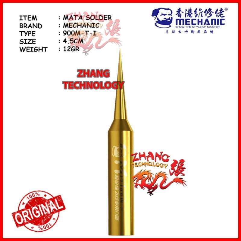 Jual Mata Solder Tembaga Super Runcing Mechanic 900m-t-fs Original Di ...