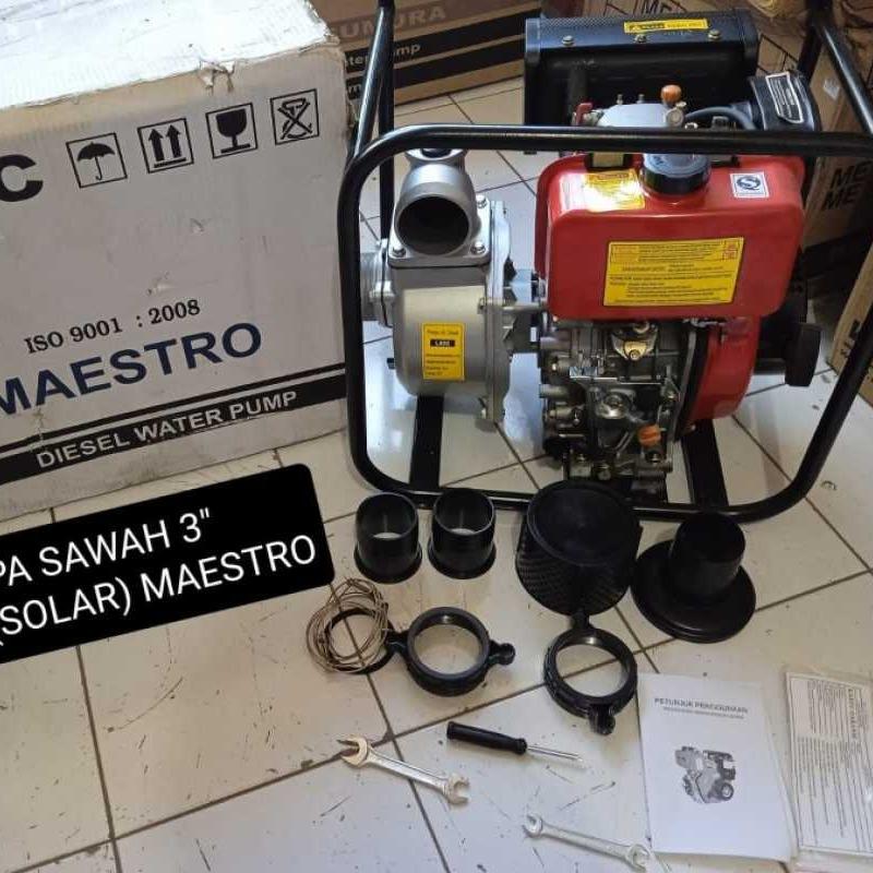 Jual MAESTRO Pompa Air Solar Pompa Alkon Diesel Pompa Sawah 3 Inch L80C ...