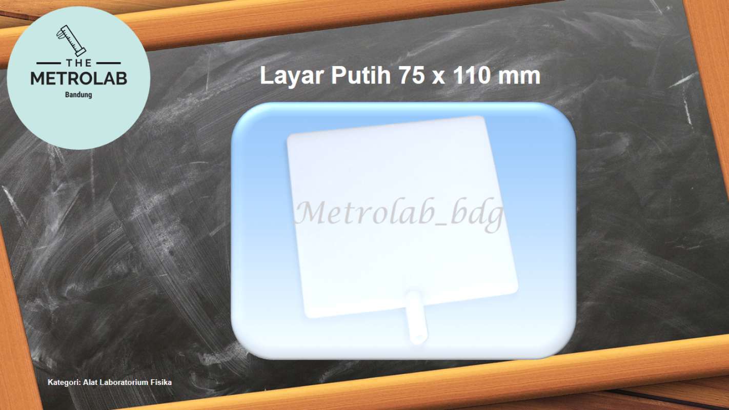 Jual Layar Putih 75 x 110 mm | Layar untuk Menangkap Bayangan | Layar ...