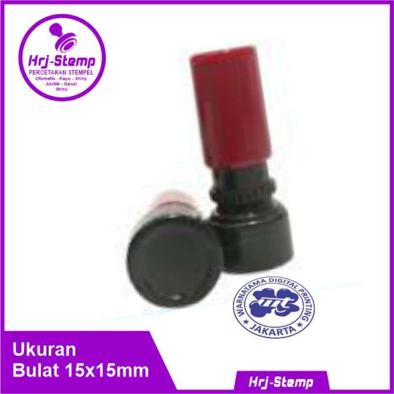 Promo Cetak Stempel Otomatis Flash 1 Wana | Cetak Stempel Mini Ukuran ...