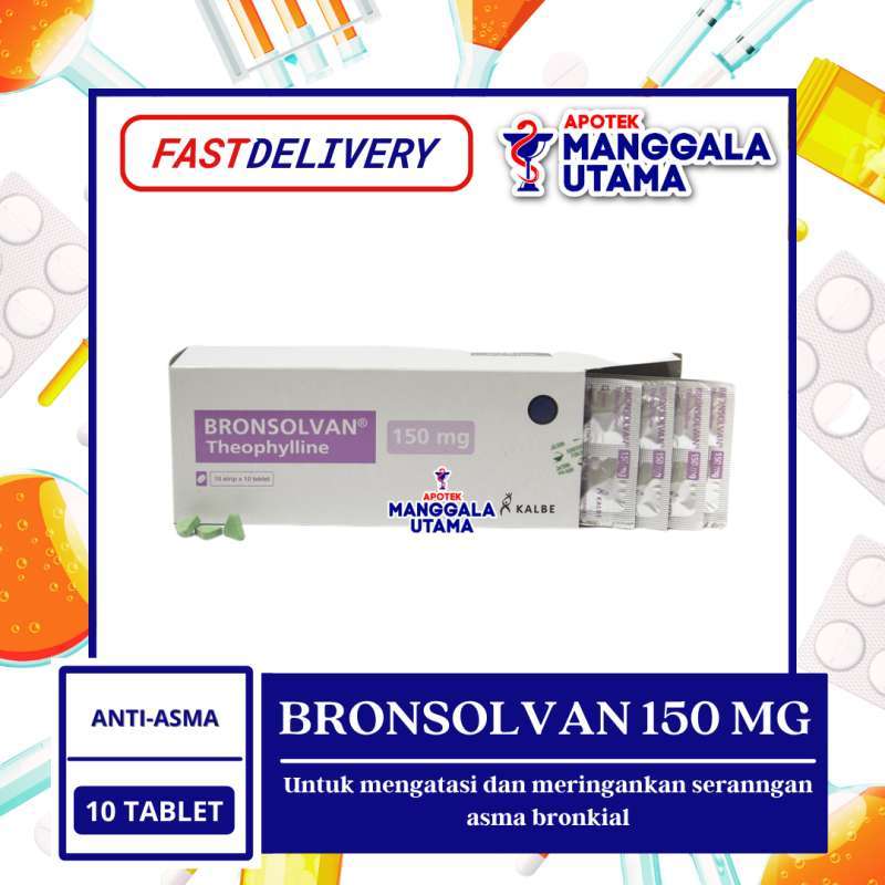 Jual BRONSOLVAN TAB 150 MG PER STRIP 10 TABLET di Seller APOTEK ...