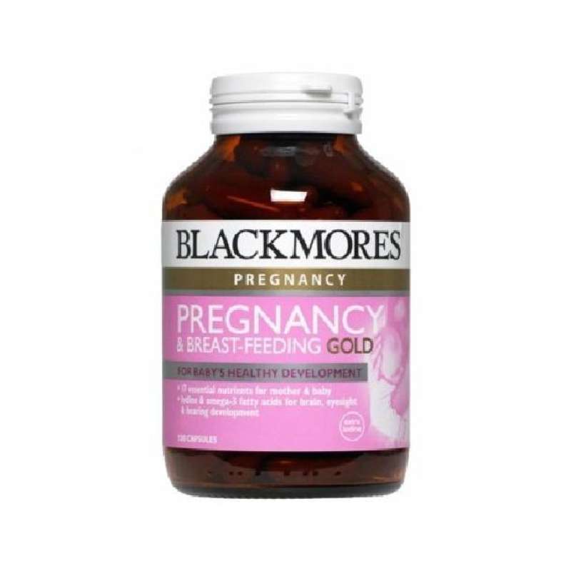 Jual BLACKMORES PREGNANCY & BREASTFEEDING GOLD BOTOL 120 KAPSUL di ...