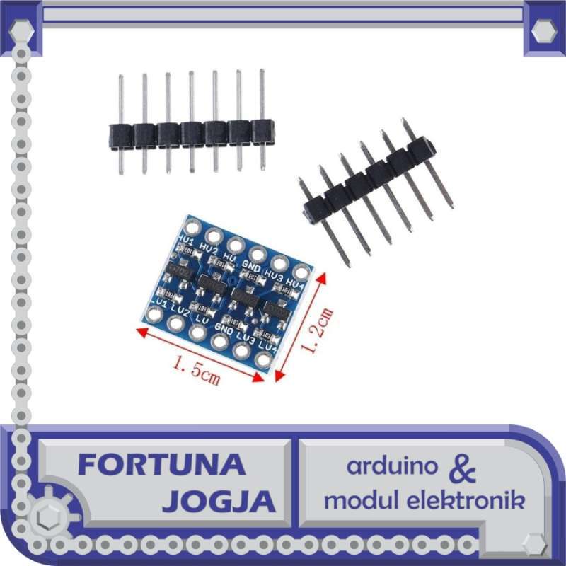 Jual Modul 4 Channel Logic Level Converter IIC 5V To 3.3V Bi ... Jual Modul 4 Channel Logic Level Converter IIC 5V To 3.3V Bi ...