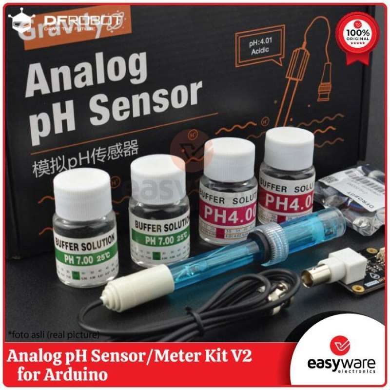 Jual Dfrobot Gravity Analog Ph Sensor Ph Meter Kit V2 Di Seller