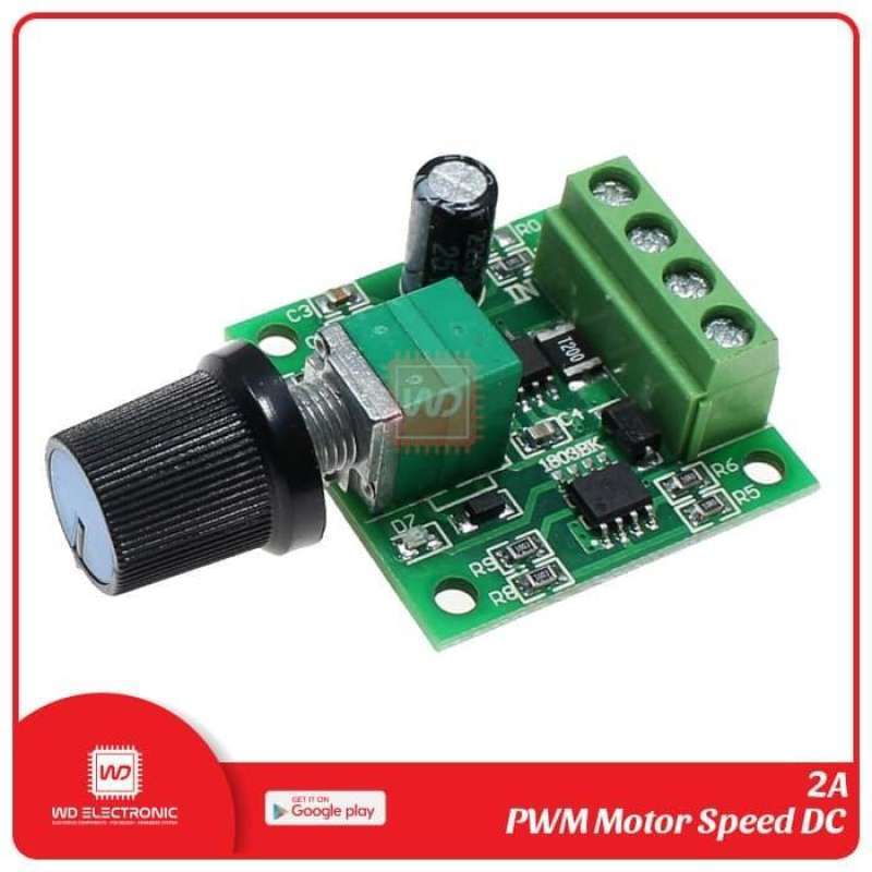 Jual PWM DC Motor Speed Regulator 1.8V 3V 5V 6V 12V-2A Module di Seller ...