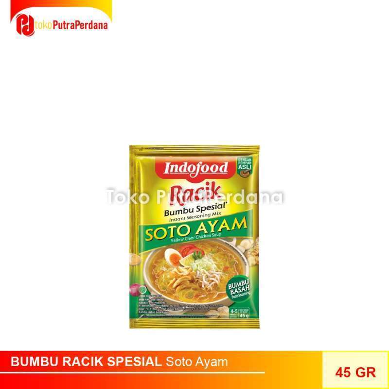 Jual BUMBU RACIK SPESIAL INDOFOOD Soto Ayam [45 g] di Seller ...
