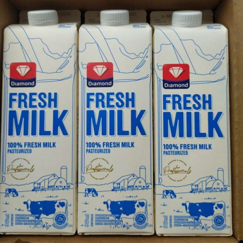 Jual SUSU SEGAR - FRESH MILK DIAMOND - 946ML di Seller RyuMart - Rawa ...
